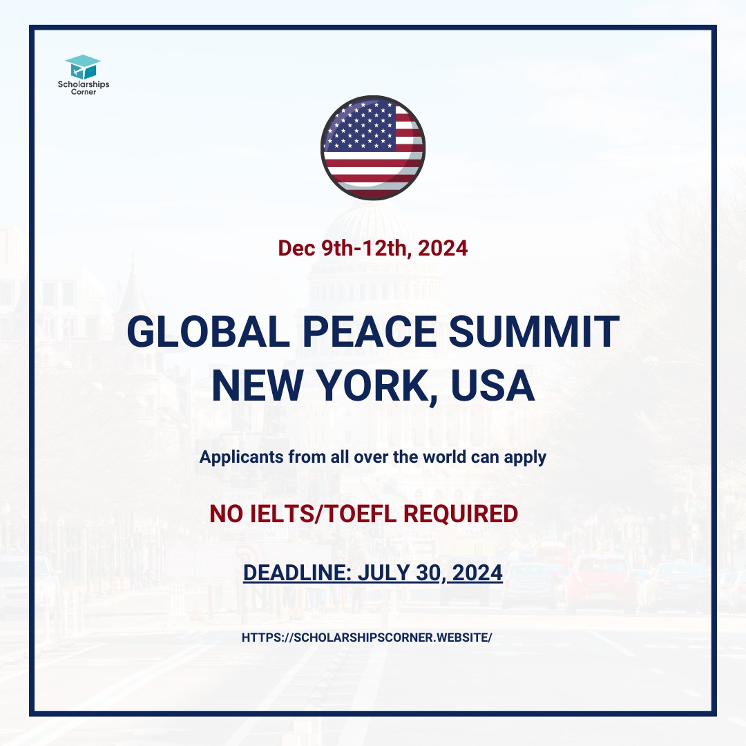 Global Peace Summit 2024 in New York, USA - Sala